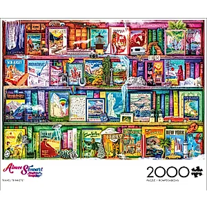 Buffalo Games - Aimee Stewart - Travel Trinkets - 2000 Piece Jigsaw Puzzle