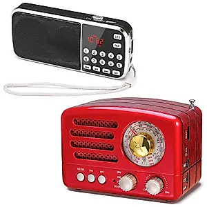 160 Retro Transistor Radio + 189 Small Radio Bluetooth