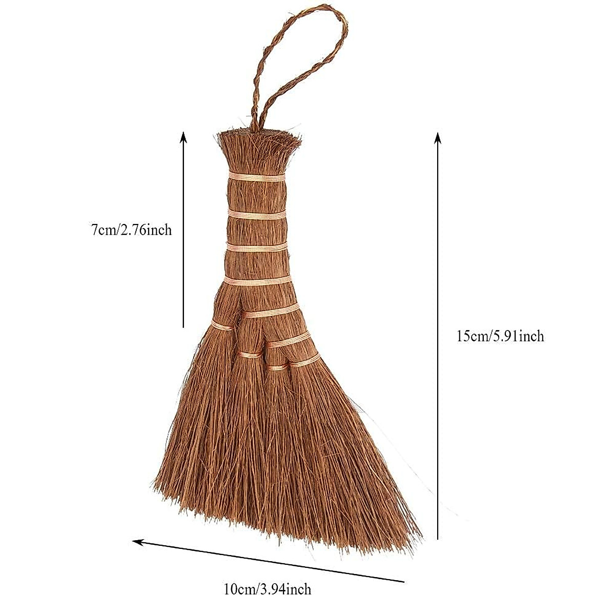 Whisk Broom, Mini Broom for Home Tea Tray Small Whisk Broom Small Broom Small Straw Tea Hand Broom Sweet Broom Tea Leaves