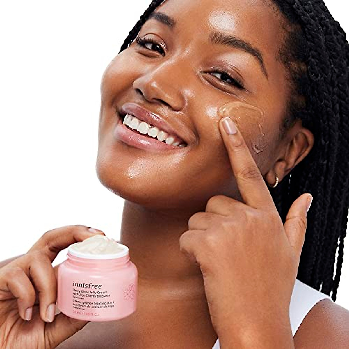innisfree Cherry Blossom Dewy Glow Jelly Cream Face Moisturizer , 1.69 Fl Oz (Pack of 1)