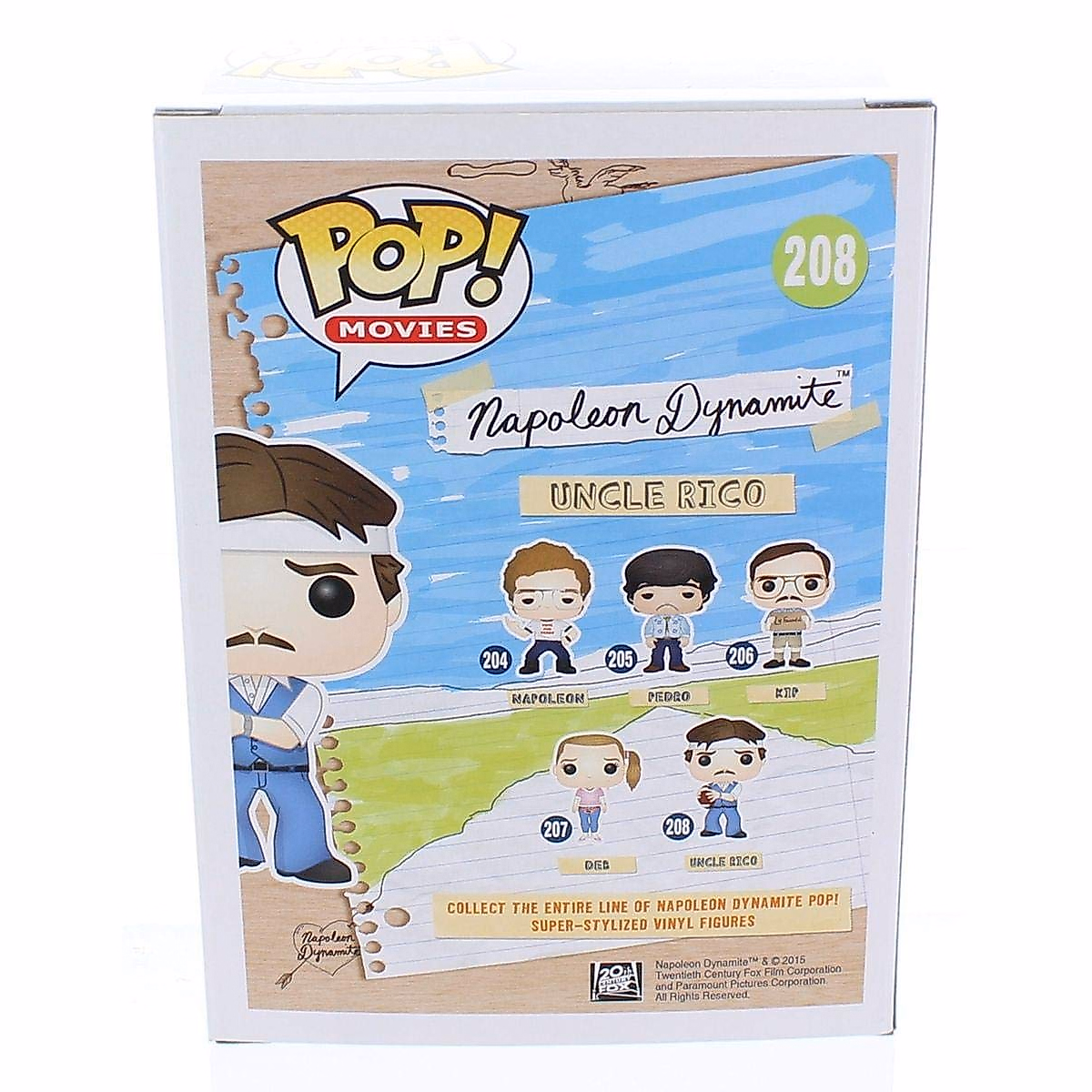 Funko POP Movies: Napoleon Dynamite - Uncle Rico Action Figure