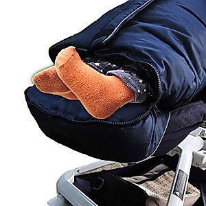 Warm Cuddly Weather Resistant Baby Footmuff Fits Most Toddler Strollers/Sleeping Bag Cocoon, Cozy Warmer for Baby Outdoor Walking with Unique Design
