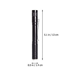 FOMIYES Miniature Torch Pupil Pen Light Pen with Light Rechargeable Flashlight Pen Eye Pen Mini Handheld Torch Mini Light Mechanic Flashlight Medical Aluminum Alloy