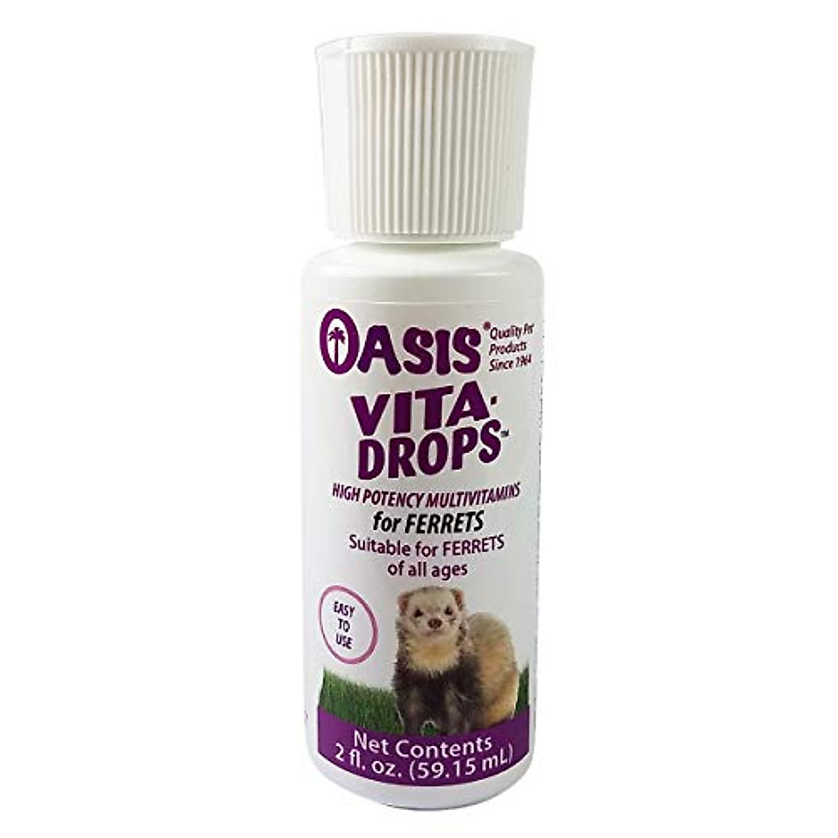 OASIS #80059 Ferret Vita-Drop Vitamins, 2-Ounce