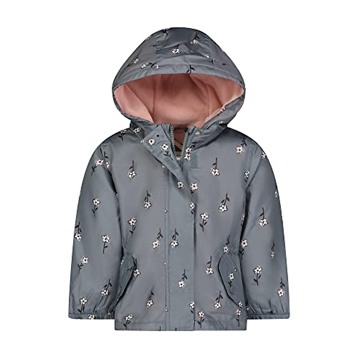 Carter's Baby Girl's Fleece Lined Midweight Jacket, Grey, 5 Years