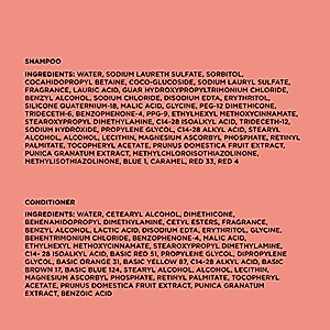 John Frieda Radiant Red Shampoo & Conditioner Bundle, Enhancing Shampoo & Conditioner, Helps Enhance Shades, with Pomegranate and Vitamin E