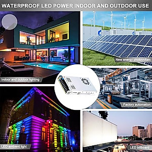 TorqCali RSP-320-13.5 320W Single Output Power Supply 13.5V 23.7A Constant Current with PFC, 88-264VAC Input, for Industrial Automation and Test Systems