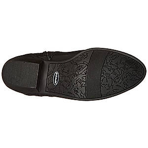 Dr. Scholl's Shoes Women's Brilliance Wide Calf Riding Boot, Black, 7 M US