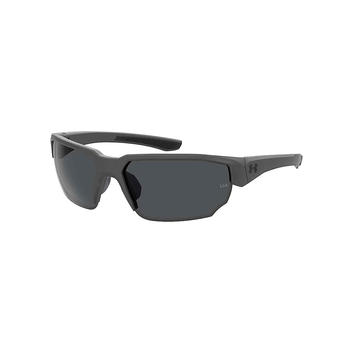 Under Armour Blitzing UA0012/G/S 0R6S/IR 70MM Grey/Black/Grey Special Shape Sunglasses for Men + BUNDLE With Designer iWear Eyewear Kit