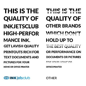 INKjetsclub Compatible Replacement for Canon PGI-280 XXL and CLI-281 XXL High Yield Printer Ink Cartridges Combo Pack.