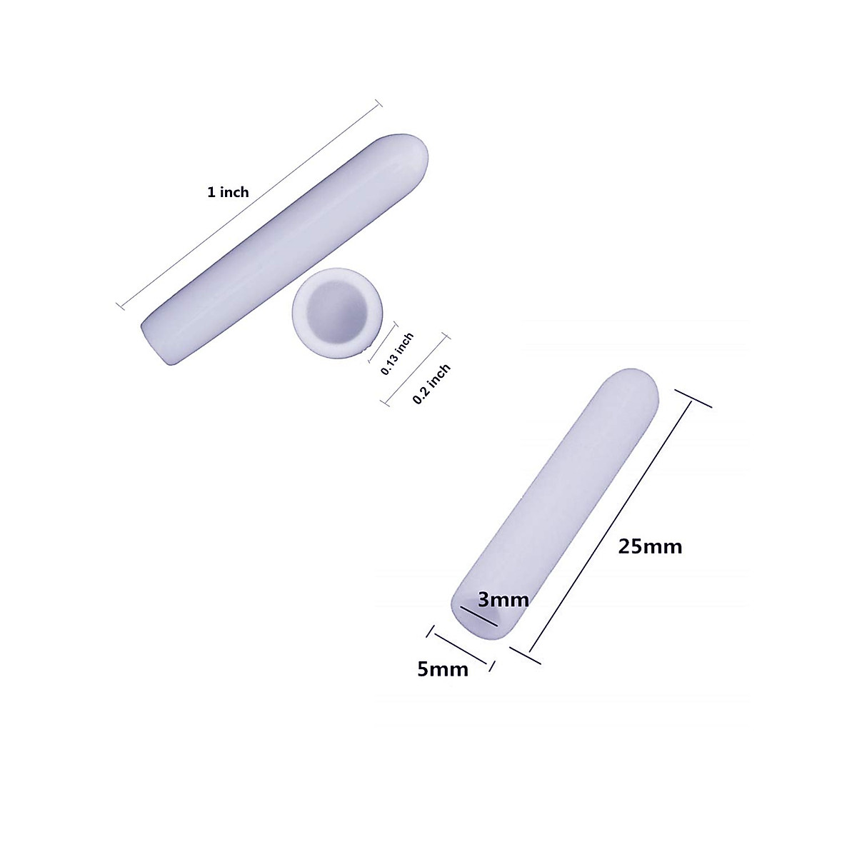 YouU Tether Silicone Dishwasher Attachment Silicone Stemware Saver Flexible Stemware Holder Dishwasher Wine Glass Protector，Universal Dishwasher Rack Tine Prong Repair End Cover Caps （Total 14pcs）