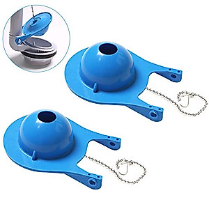 2 Pack 3 Inch Toilet Flapper Replacement Parts Compatible with Gerber 99-788 / Lowe's AquaSource 1.28 GPF Toilets (98923, 312795, 352027, 395280, 12293)