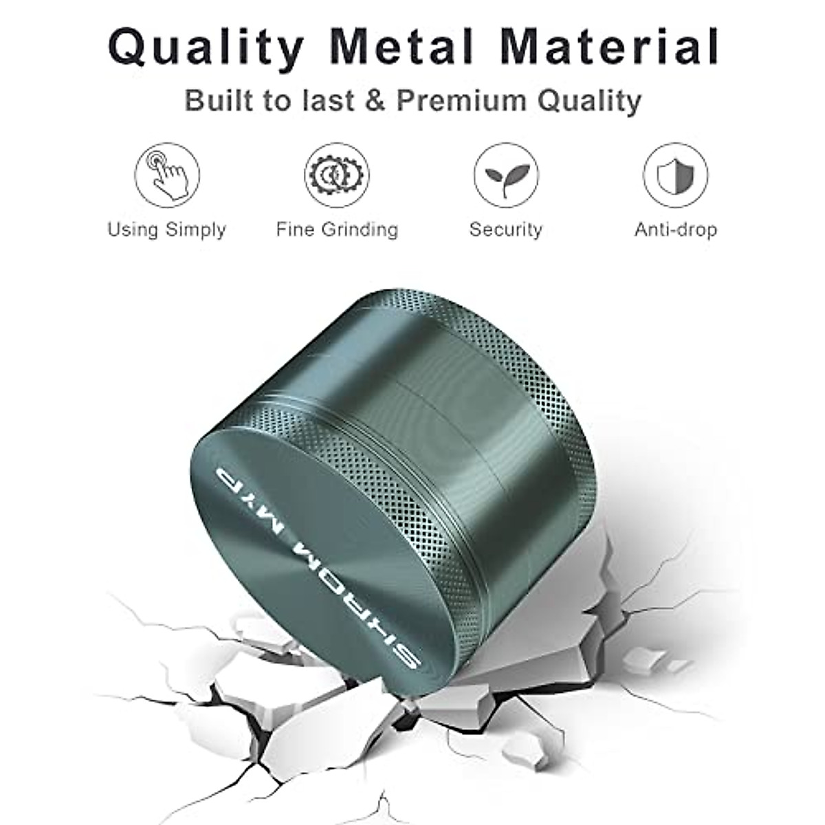 SKROM MYP Grinder 2.5 Inch Gray