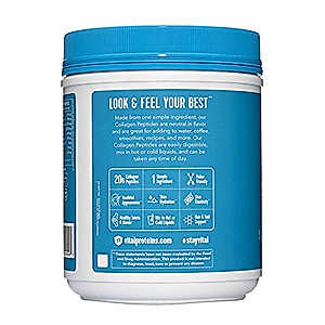 Vital Proteins, Unflavored Collagen Peptides, 20 Ounce
