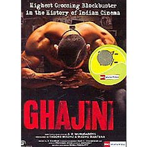 Ghajini (Hindi DVD with English subtitles)