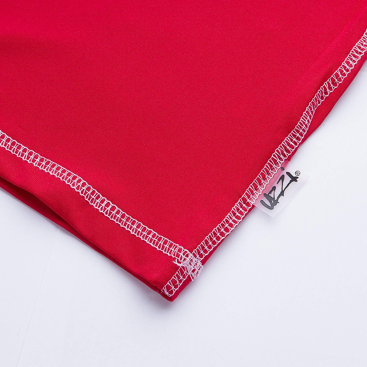 UZZI Kids UPF 50+ Loose Cut Long Sleeve Rashguard Swim T-Shirt (Medium, Light Blue)