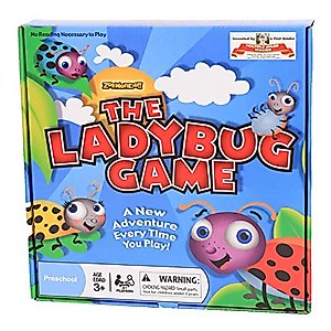 The Lady Bug Game - Award Winning, Kids Board Game – A Super Fun, Educational Game Your Kids Will Love. Easy to Play & Perfect For- Travel, Home, Parties, Gifts Stocking Stuffs