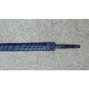 Mega Blades Damascus Steel Blank Blade Custom Handmade 32" Damascus Sword Blank Blade for knife making