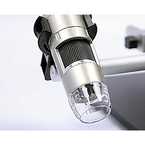Dino-Lite USB Digital Microscope AM3111-0.3MP, 10x - 50x, 230x Optical Magnification, 8 LEDs