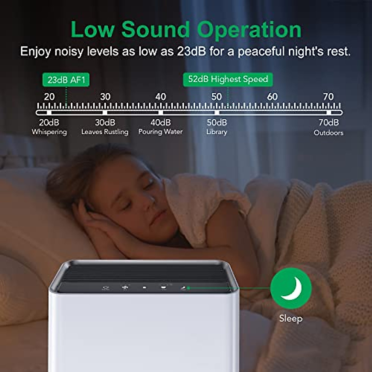 Air Purifiers for Home Large Room up to 1615 ft² with H13 True HEPA Filter, WiFi Voice Control, PM2.5 Monitor, Air Purify Filter Cleaner for Pets Smoke Dust (AF1)