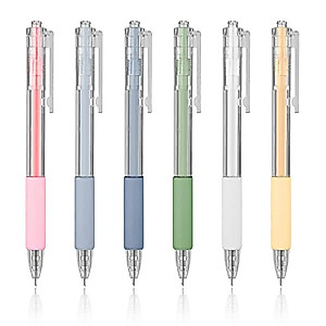 6pcs Craft Cutting Paper Pen Cutter Tool, ABS Resin Utility Knife Pen Art Utility Precision Blade Knife for DIY Scrapbooking Art (6 Colors)