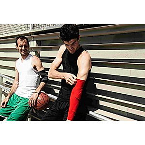 McDavid Hex Shooter Arm Sleeve, Pull-On Padded Protection, Moisture Wicking