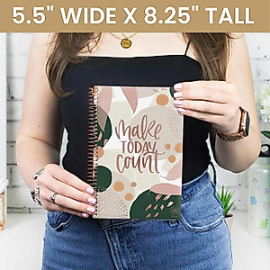 bloom daily planners 2024 Calendar Year Day Planner (January 2024 - December 2024) - 5.5” x 8.25” - Weekly/Monthly Agenda Organizer Book with Stickers & Bookmark - Make Today Count