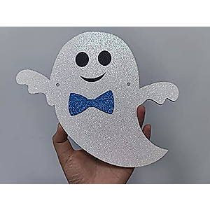 What Will Baby Boo Be Banner with Ghost Garland Halloween Gender Reveal Banner Halloween Baby Shower Banner for Halloween Baby Gender Reveal Decorations