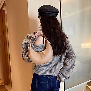 Handbag Half Moon Bag Women Bag Crescent Bag Underarm Bags Small Bag Ladies Bag
