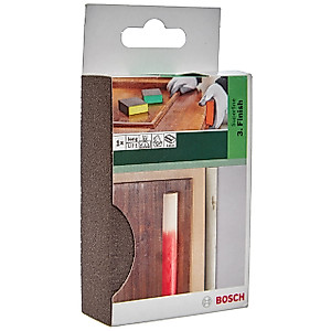 Bosch 2609256348 DIY Contour Sanding Sponge Very Fine Thread 180