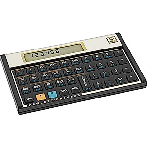 HP 12C Financial Calculator, 120 Functions, 5 x 3-1/8, 10-Digit LCD