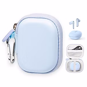 Alltravel Earbuds Case for Soundcore by Anker Life P3 Noise Cancelling Earbuds (Blue)