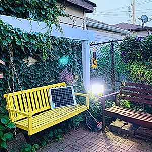 Solar Street Lights 300W Dusk to Dawn Solar Flood Light 35000 Lumens Security Light 6500K Remote Garage Light IP68 Waterproof Commerical Grade Light Sensor for Court,Yard,Garden,Driveway,Parking Lot