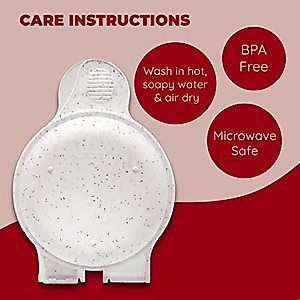 Good Living Microwave Egg Muffin Breakfast Sandwich Pan for Eggs in a Minute or Less, 1-pack