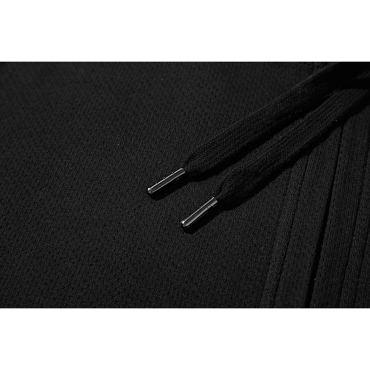 cocoFleur Men's Fashion Sweatshirt Cotton Comfy Hooded Sweatshirt With Pocket Soft Hoodie Sweatshirts For Men Full Zip Black