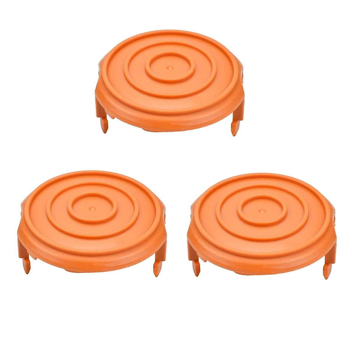 Tolxh Pack of 3#50019417 Grass Trimmer Spool Cover for Corded Electric String Trimmers P9K8 Replacement Part New For Worx