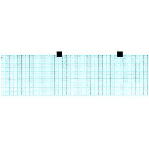 ECG Paper 60MM X 15M Blue Grid, DOT-Card (Works for CARDIETTE AR600 ADV, 66010037) (5)
