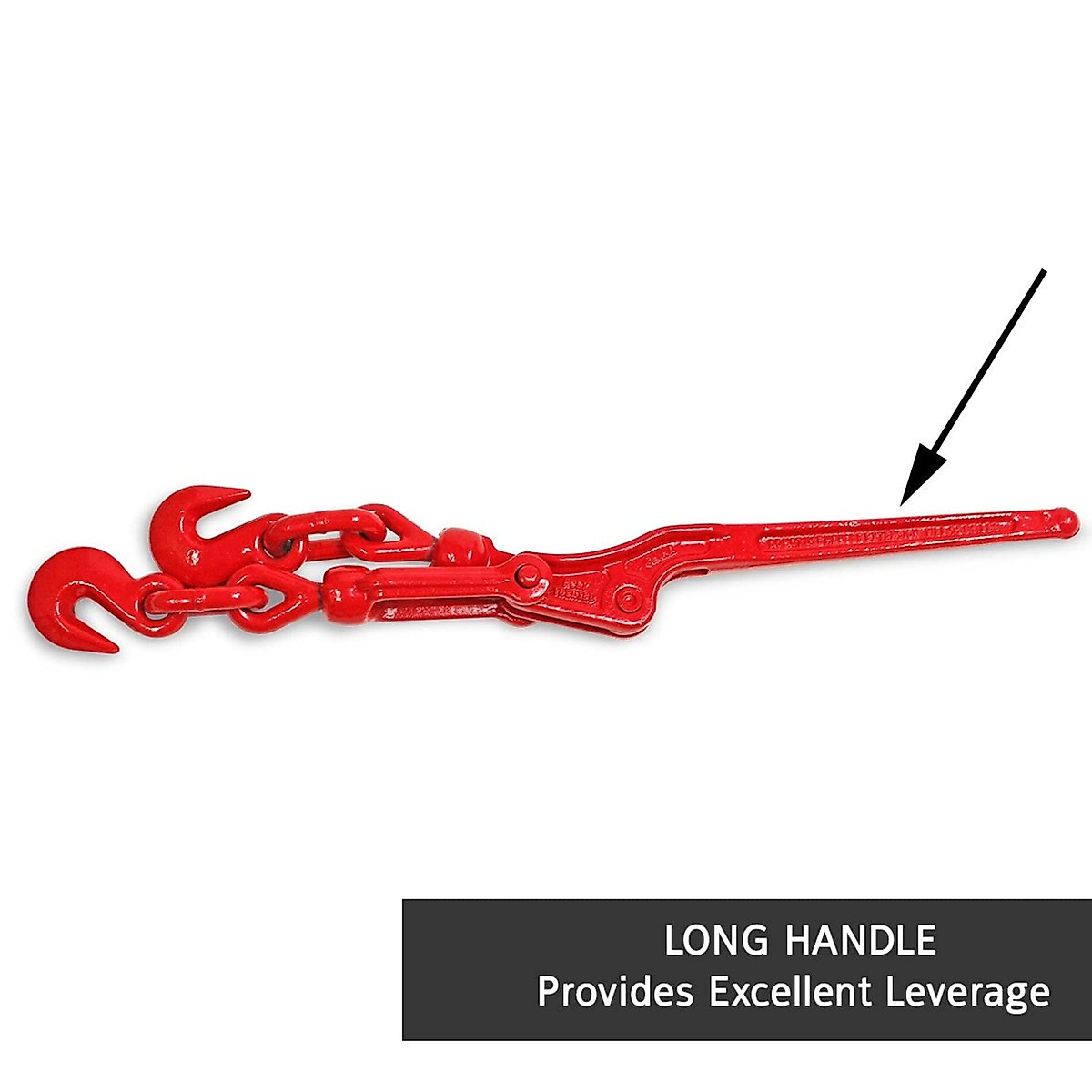 DC Cargo Heavy-Duty Chain Binder 5/16" - 3/8" (Pack of 2), Load Binders with 5,400 lbs Working Load Limit - Chain Binders for Secure and Safe Transport