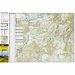 Lake Placid, High Peaks: Adirondack Park Map (National Geographic Trails Illustrated Map, 742)