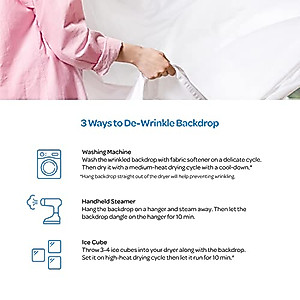 LimoStudio 10' x 20' (W x H) Photo Video Studio Seamless Solid Black Screen Muslin Backdrop Photo Studio Background, AGG1601