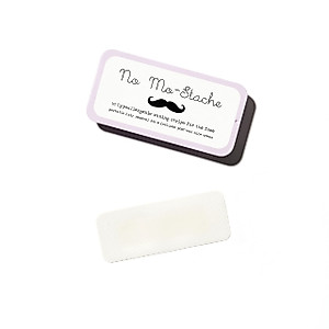 No Mo-Stache 2 Pack Wax Strips - 40 Count Value Pack Waxing Strips for Long Term Hair Waxing