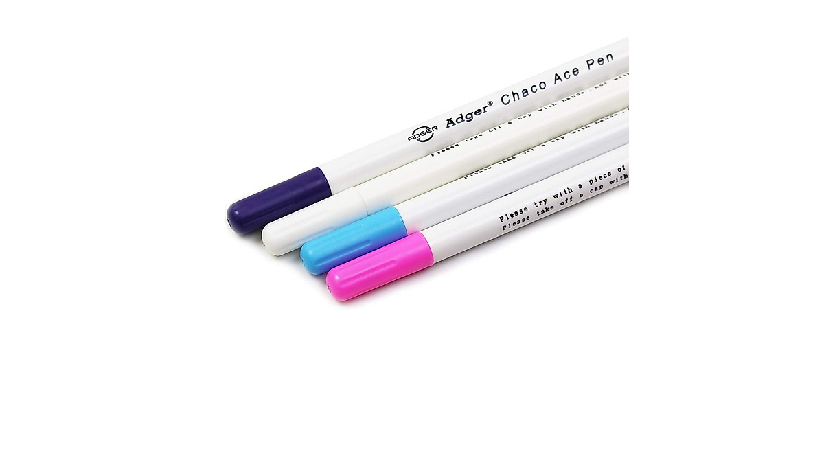 D&D Fabric Marking Pens - Water Soluble 4-Pack for Sewing & Quilting