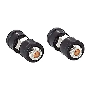 Ancable Coaxial Cable Connector, 2-Pack F Female RG6 Coax Coupler Connector, F Female to Female Extension Connector for Indoor Outdoor Coax Cable, Dish Network, Antenna, Satellite Receiver