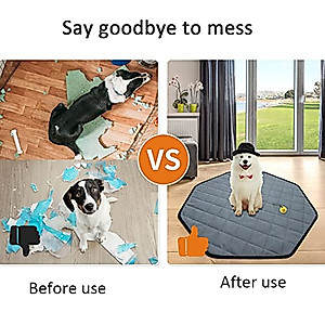 Octagon Washable Liner for Small Animal Playpen，Guinea Pig Bedding Cage Liners Washable Pee Pads for Dogs Pets (40.6 inch)