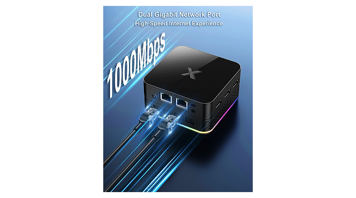 Compact Mini PC with Intel N5105 - 8GB RAM SSD