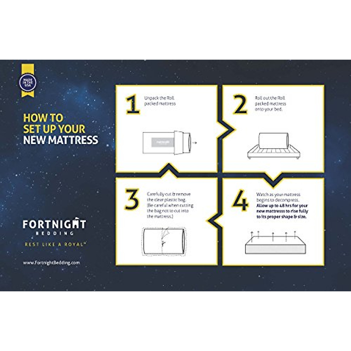 Customize Bed 8 Inch Gel Memory Foam Mattress with Bamboo Cover, Cot Size 33x74 for RV, Cot, Folding, Guest & Day Bed- CertiPUR-US® Certified