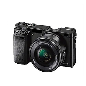 Camera A6000 Mirrorless Digital Camera ILCE-6000L with 16-50mm Lens -24.3MP -Full HD Video Digital Camera (Color : B)