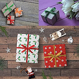 Orange Satin Ribbon Holloween for Gift Wrapping 3/8 inch,25 Yards Continuous Ribbons Roll,Christmas Gift Ribbon Thick Solid Fabric Ribbon for Crafts,Wedding Car,Hair Bow Making,Wreath,Bouquet,Balloons