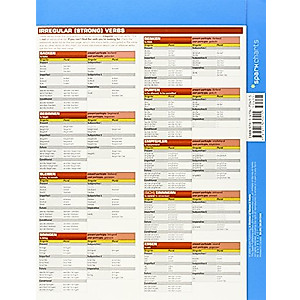German Verbs SparkCharts (Volume 28)