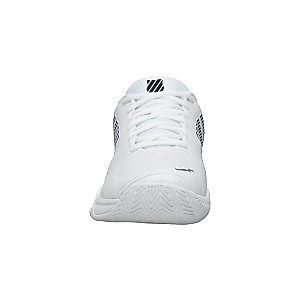 K-Swiss Men's Hypercourt Express 2 Tennis Shoe, White/Black, 9 M